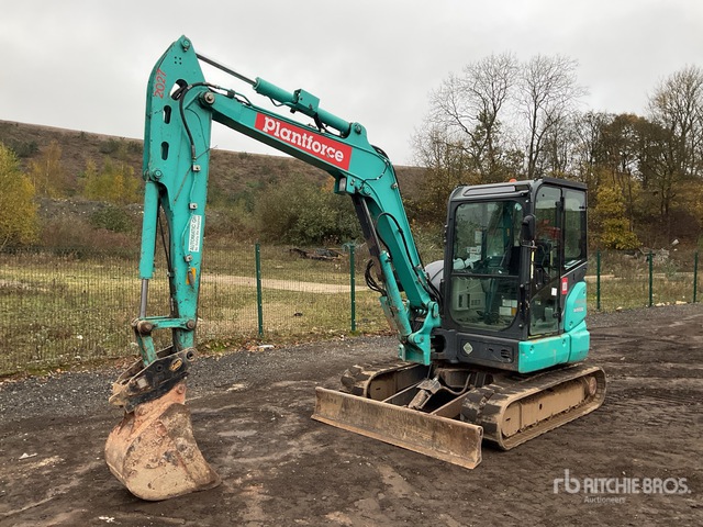 2018 Kobelco SK55SRX-6 Mini Excavator | Ritchie Bros. Auctioneers
