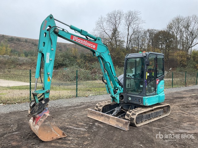 2016 Kobelco SK55SRX-6 Mini Excavator | Ritchie Bros. Auctioneers