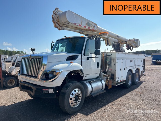 Altec AM55E 56 ft on 2014 International 7400 6x4 Bucket Truck (Inoperable) | Ritchie Bros ...