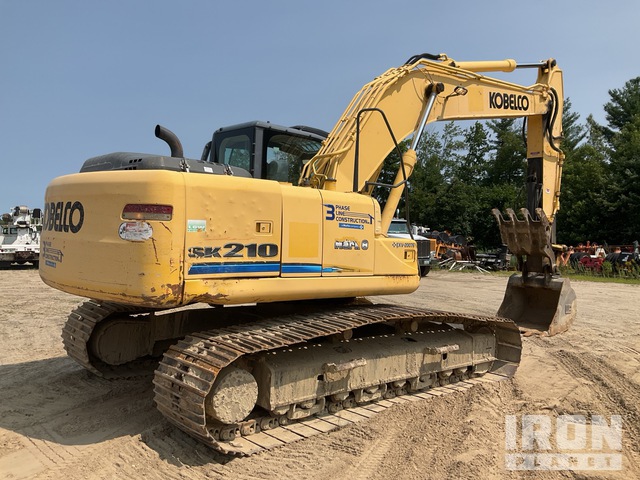 2011 Kobelco SK210-8E Tracked Excavator in Farmington, New Hampshire ...