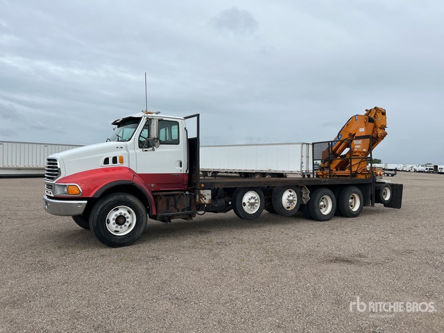 2001 Effer 335 3S Knuckle Boom on 2001 Sterling L9500 12x4 Boom Truck ...