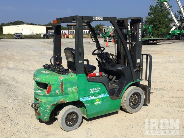2014 UniCarriers MP1F2A25DV 4050 lb Pneumatic Tire Forklift in Flowood, Mississippi, United ...