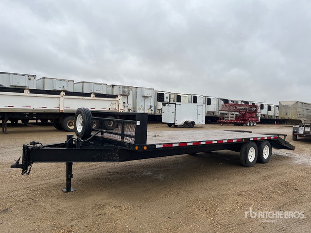 2018 Trailtech 25 ft T/A Equipment Trailer | Ritchie Bros. Auctioneers