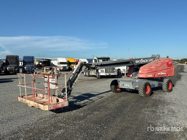 2017 Skyjack SJ45T 4WD Diesel Telescopic Boom Lift | Ritchie Bros ...