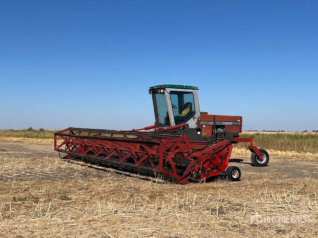 1988 Massey Ferguson 200 36 ft Swather Windrower | Ritchie Bros ...