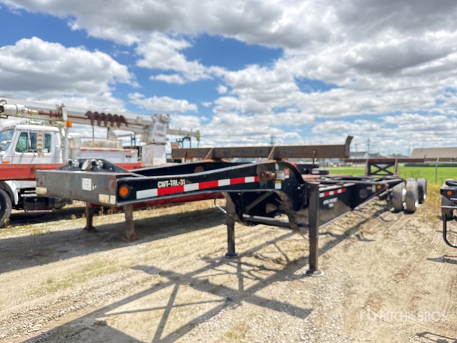 2013 Reinke 72000 lb 33 ft T/A Counterweight Specialty Trailer ...