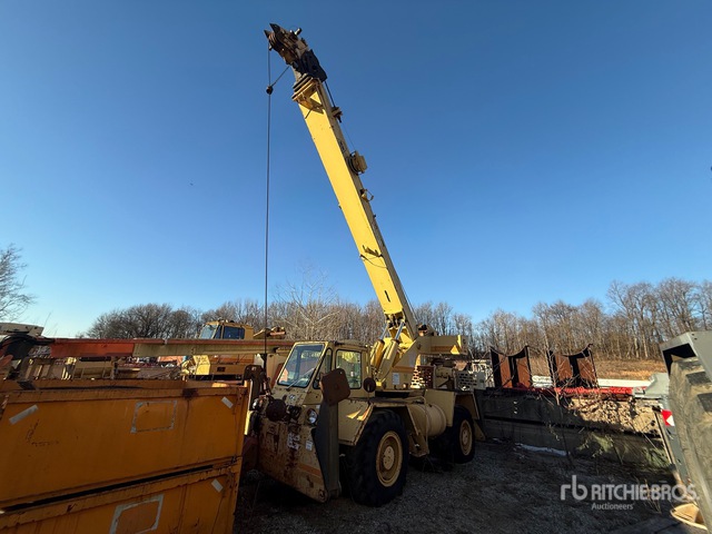 1988 Grove RT58-C 18 ton 4x4x4 Rough Terrain Crane (Inoperable ...