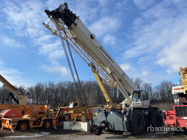 2011 Terex RT130 130 ton 4x4x4 Rough Terrain Crane (Inoperable ...