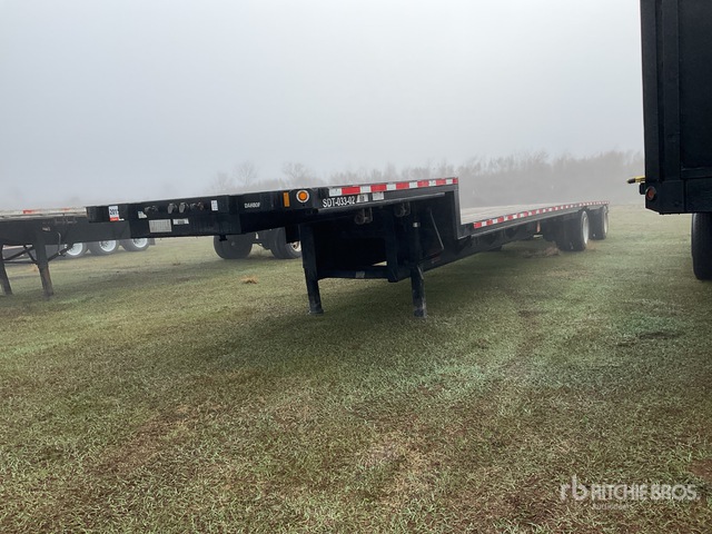 2015 Fontaine HAVSD12WSA 48 ft T/A Spread Axle Single Drop Step Deck ...