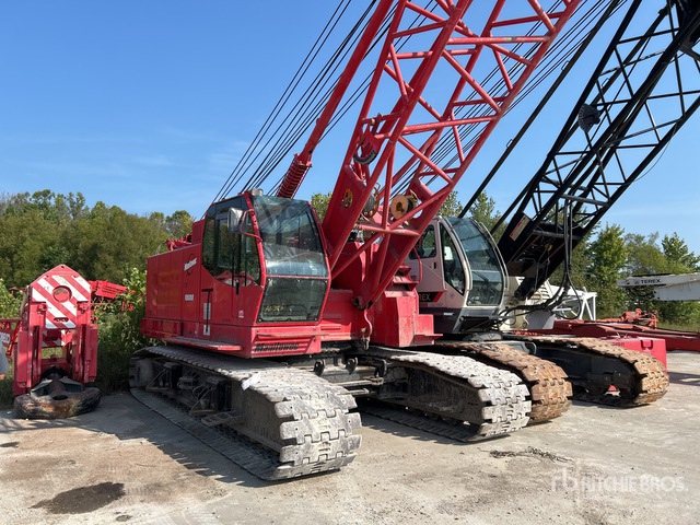 2007 (unverified) Manitowoc 10000 100 ton Lattice-Boom Crawler Crane ...