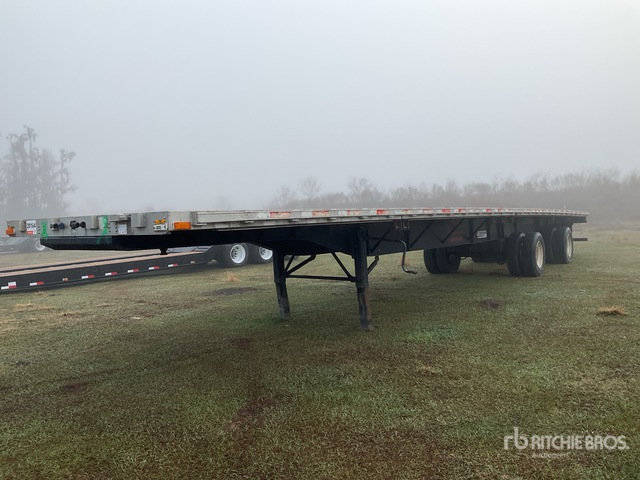 2006 Transcraft Eagle W2 53 ft T/A Spread Axle Flatbed Trailer ...