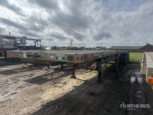 2007 Manac 48 ft T/A Spread Axle Flatbed Trailer | Ritchie Bros ...