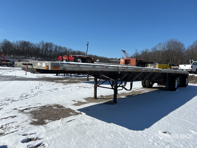 1997 Transcraft 45 ft T/A Flatbed Trailer | Ritchie Bros. Auctioneers