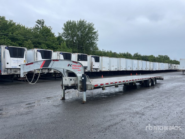 2022 K-Trail GN35+5 40 ft T/A Gooseneck Equipment Trailer | Ritchie ...