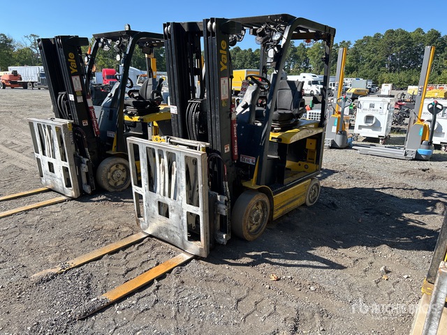 2020 Yale ERC050 3500 lb Electric Forklift (Inoperable) | Ritchie Bros ...