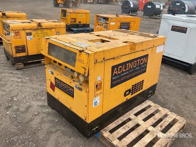 2016 ArcGen Weldmaker 500SSD 500 A Skid-Mounted Stick Engine Driven ...