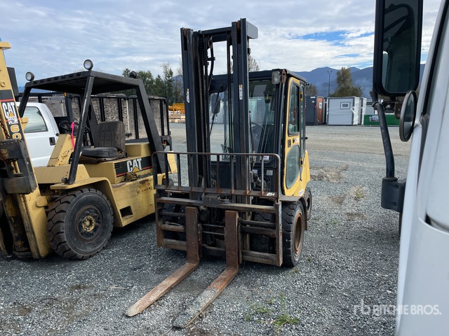 2007 Doosan G35C-5 6500 lb Pneumatic Tire Forklift (Inoperable ...