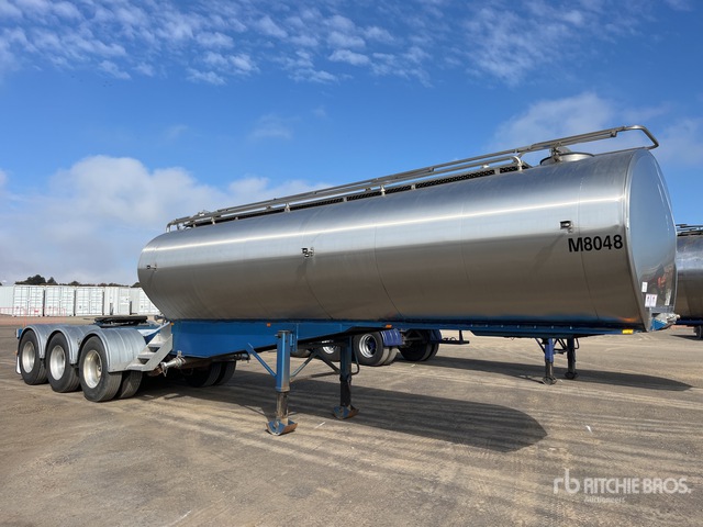1998 Tieman 14500 L Tri/A B-Double Lead Tanker Trailer | Ritchie Bros ...