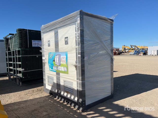 Uppro 6 ft 9 in x 4 ft 2 in 2 Person Portable Toilet (Unused) | Ritchie ...