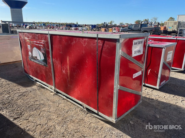 Uppro 308515R 30 ft x 85 ft x 15 ft Dome Frame Storage Building (Unused ...