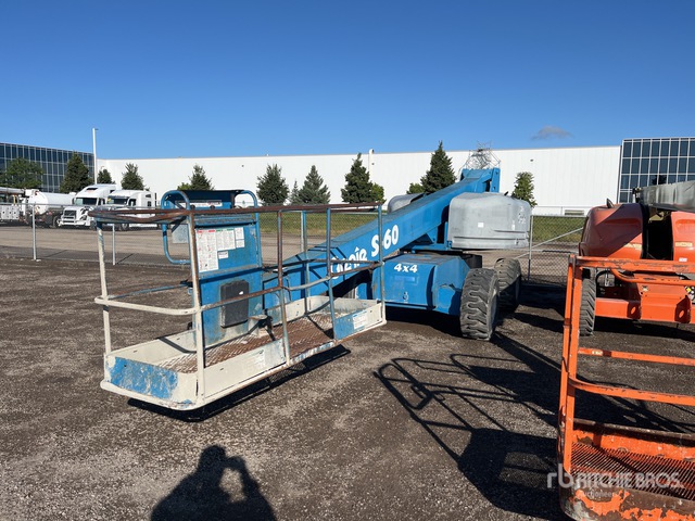 2000 Genie S60 4WD Diesel Telescopic Boom Lift | Ritchie Bros. Auctioneers