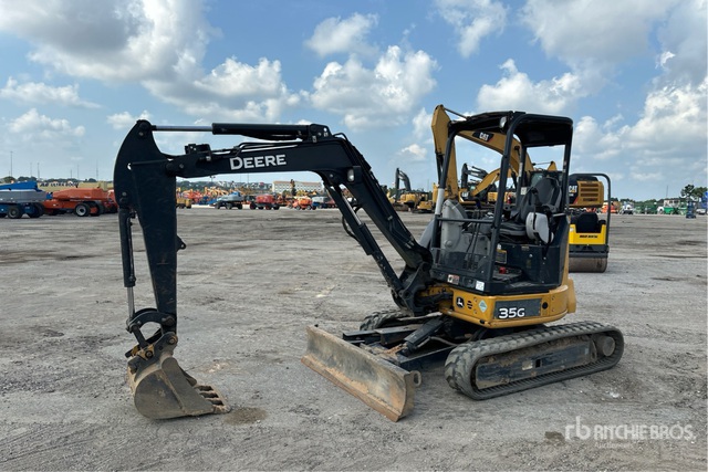 2019 John Deere 35G Mini Excavator | Ritchie Bros. Auctioneers