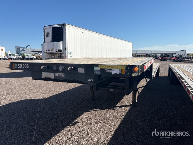 2015 Fontaine HCICD12WSA 80000 lb 48 ft T/A Spread Axle Step Deck ...