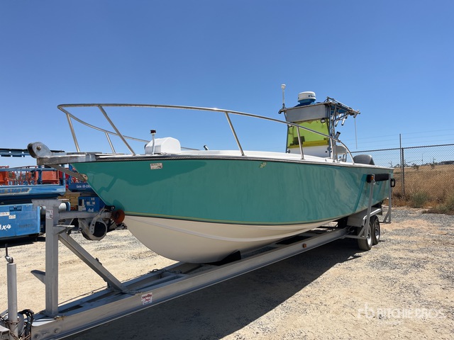 1987 Offshore Pleasure 28 ft Fishing Boat w/ Trailer | Ritchie Bros ...