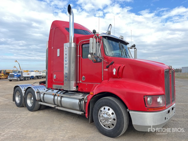 2009 Kenworth T408 6x4 T/A Sleeper Truck Tractor | Ritchie Bros ...