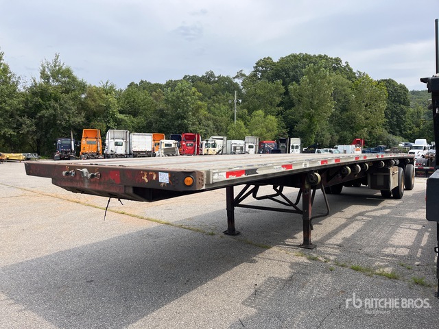 2005 Fontaine TL 48 ft T/A Spread Axle Flatbed Trailer | Ritchie Bros ...
