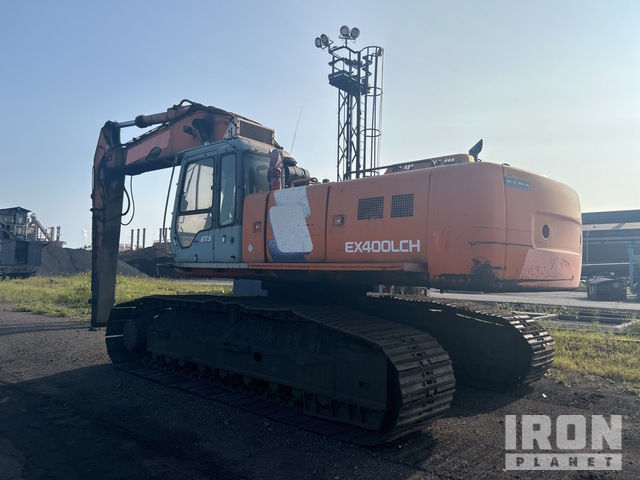 1996 Hitachi EX400LC-3 Tracked Excavator in Burns Harbor, Indiana ...