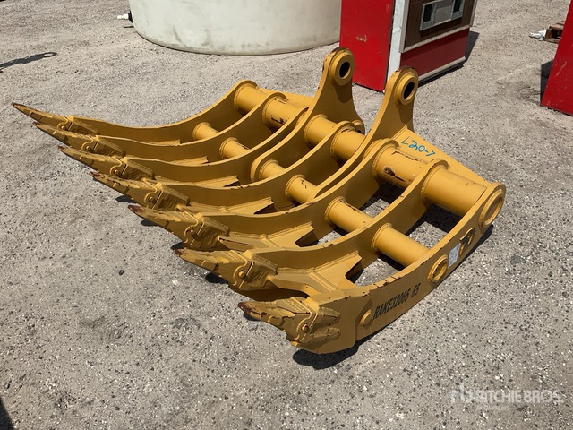 2023 Jisan RAKE32065 Excavator Rake - Fits Cat 320 | Ritchie Bros ...