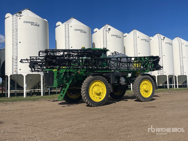 2009 John Deere 4930 120 ft 4x4 High Clearance Self-Propelled Sprayer ...
