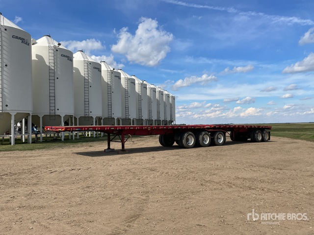1994 Lode King 32 ft Tri/A Super B-Train Flatbed Trailer | Ritchie Bros ...