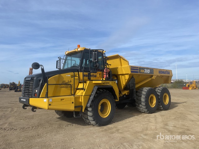 2023 Komatsu HM300-5 Articulated Dump Truck | Ritchie Bros. Auctioneers