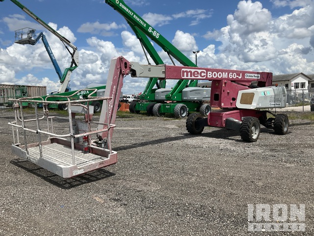 2015 MEC 60-J 4WD Diesel Articulating Boom Lift | Ritchie Bros. Auctioneers