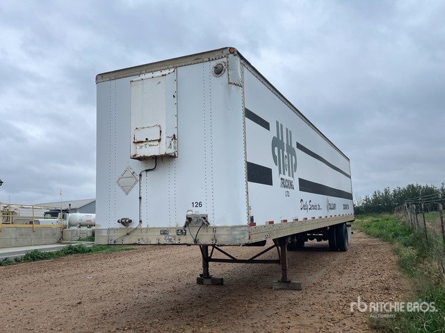 1998 Trailmobile 48 ft T/A Van Trailer (Inoperable) | Ritchie Bros ...