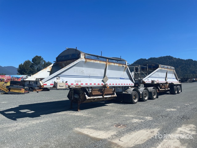 2010 Midland 14 ft Super B-Train Lead Belly Dump Trailer | Ritchie Bros ...