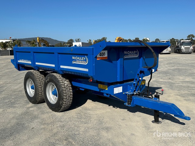 2024 McCauley Trailers 4 m Bogie/A End Dump Trailer (Unused) | Ritchie ...