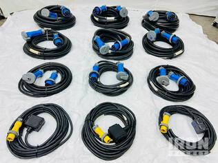 Quantity of LEX 100, 60, 30, 20 Amp Power Distribution Cords & Boxes ...