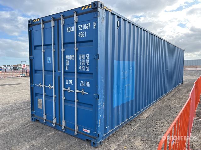 2021 KJ 40 ft High Cube Conteneur de stockage | Ritchie Bros. Auctioneers