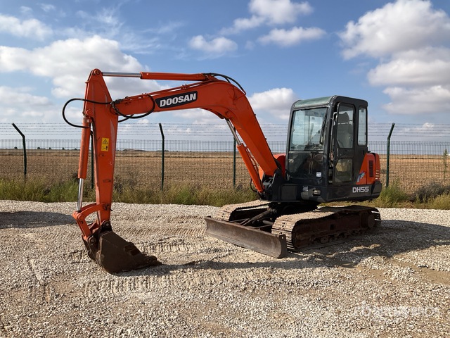 Doosan DH55-V Mini Excavator | Ritchie Bros. Auctioneers