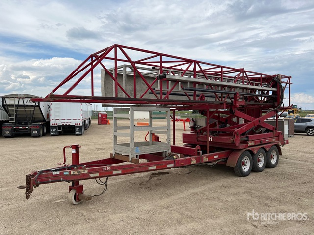 2009 Hydra Platforms HP32/180 Tri/A Bridge Inspection Trailer | Ritchie ...