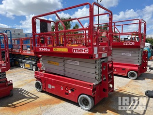 2018 MEC 3346SE Electric Scissor Lift (Inoperable) in Miami, Florida ...