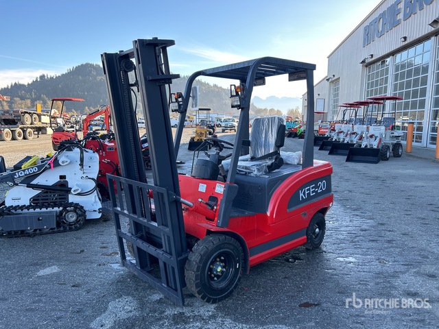 2024 AGT KFE20 2000 kg Electric Forklift (Unused) | Ritchie Bros ...
