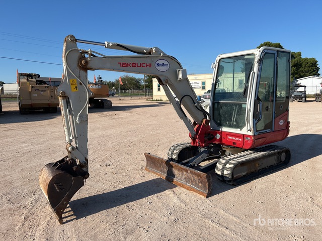 2017 Takeuchi TB240 Mini Excavator | Ritchie Bros. Auctioneers