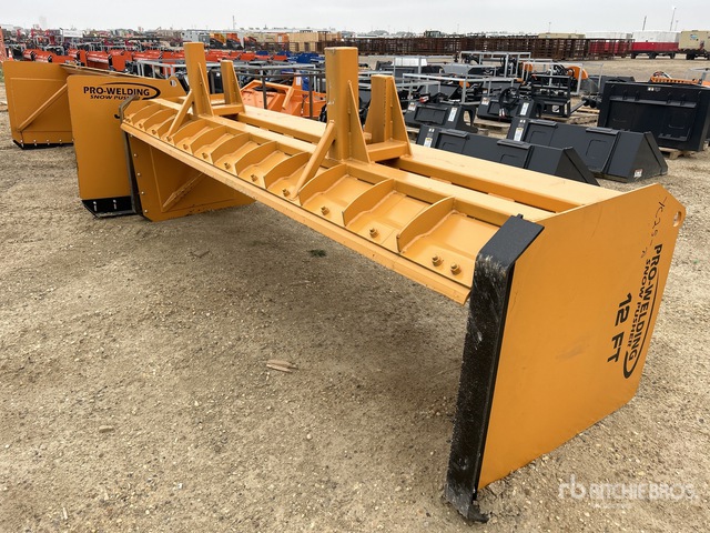 Industrias America 12 ft Snow Pusher | Ritchie Bros. Auctioneers