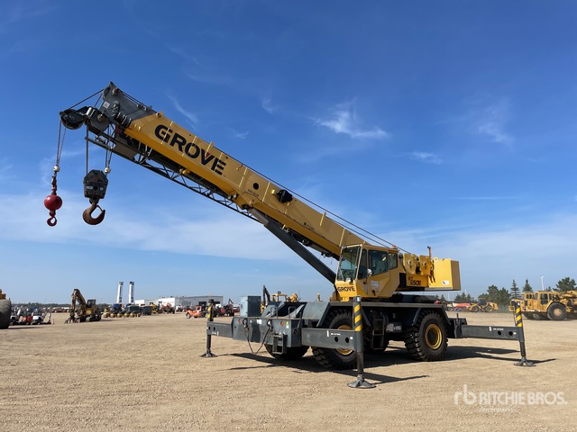 2007 Grove RT600E 50 ton 4x4x4 Rough Terrain Crane | Ritchie Bros ...