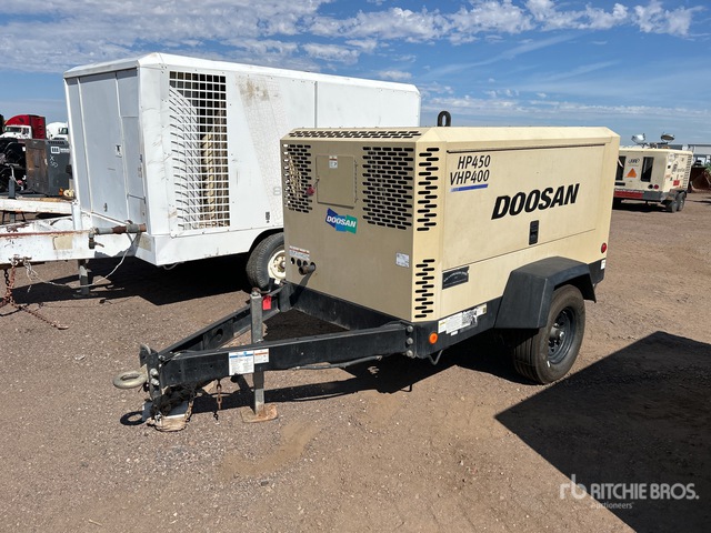 2019 Doosan HP450 450 cfm Mobile Air Compressor | Ritchie Bros. Auctioneers