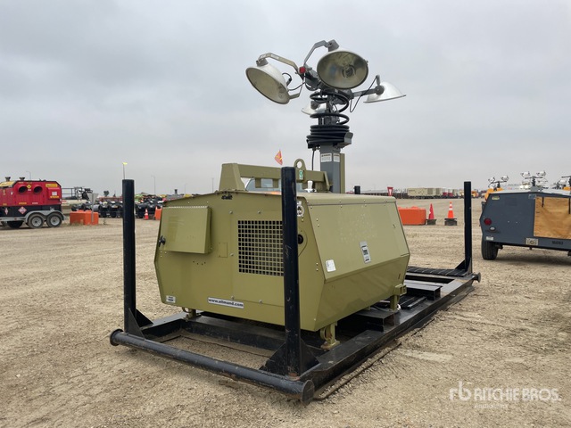 2012 Allmand Maxi-Lite V-Twr 8 kW Skid-Mounted Light Tower | Ritchie ...